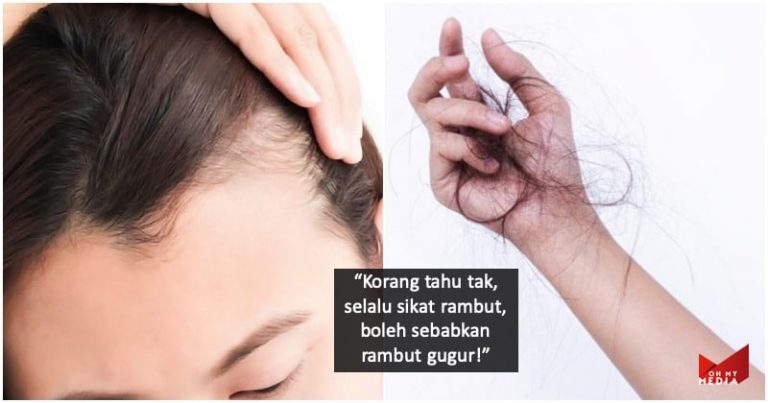Hampir botak kerana rambut gugur, tips ini mungkin membantu korang