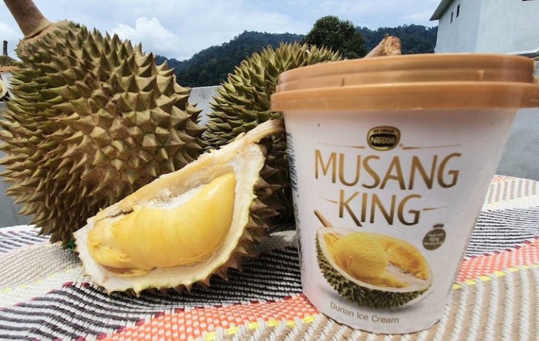 Fresh dari dusun durian tempatan, perkenalkan Nestlé Musang King Ice ...