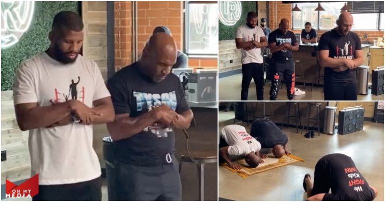 Video 2 peninju, Mike Tyson & Badou Jack solat berjemaah tarik ...