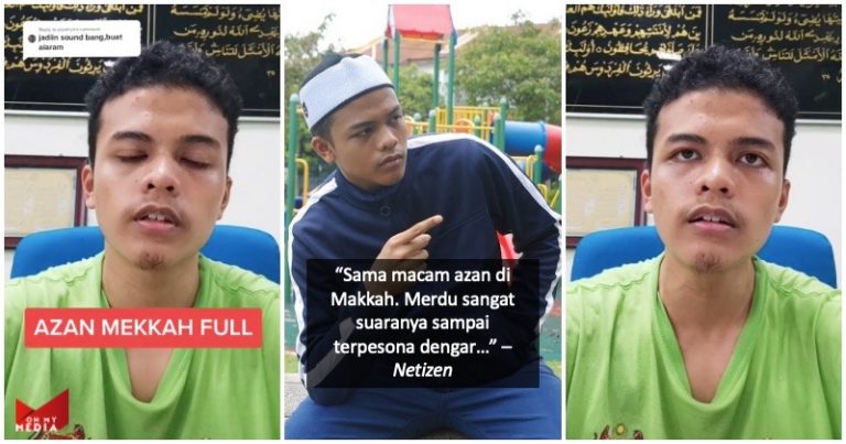 Sahut cabaran laungan azan, suara merdu pemuda ini dipuji mirip azan di ...
