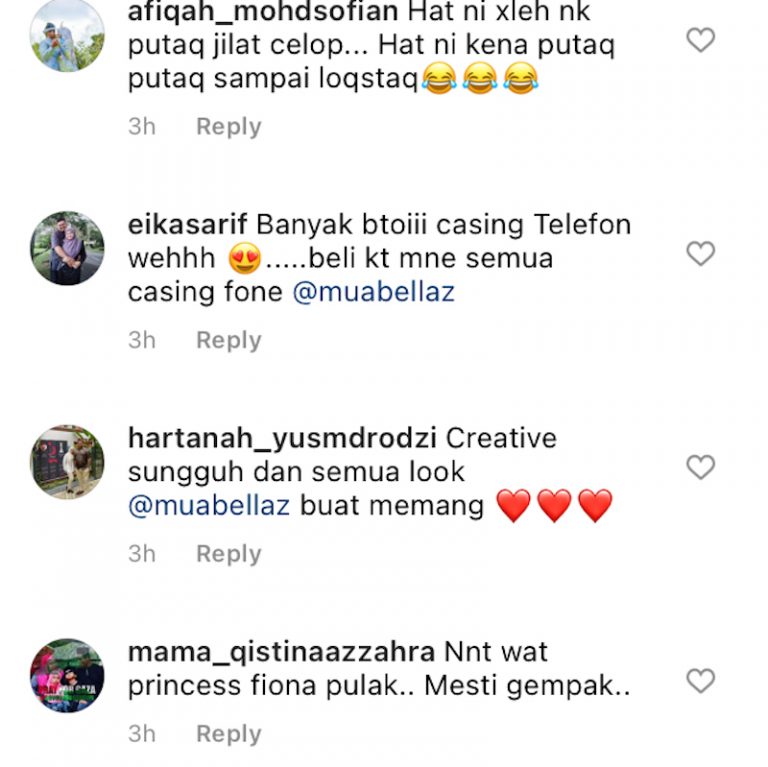 MUA Bellaz tunjuk mekap ala2 'makanan ringan', ramai pula rasa nak makan