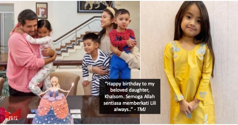 "Babah & mama sayang awak!" - TMJ sambut hari lahir puteri sulung