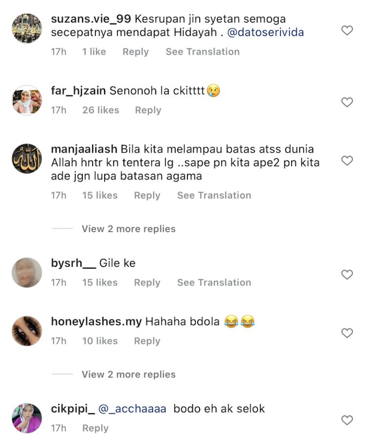 Gelak sakan di tengah2 KL, netizen malu lihat perangai Vida & Lucinta Luna