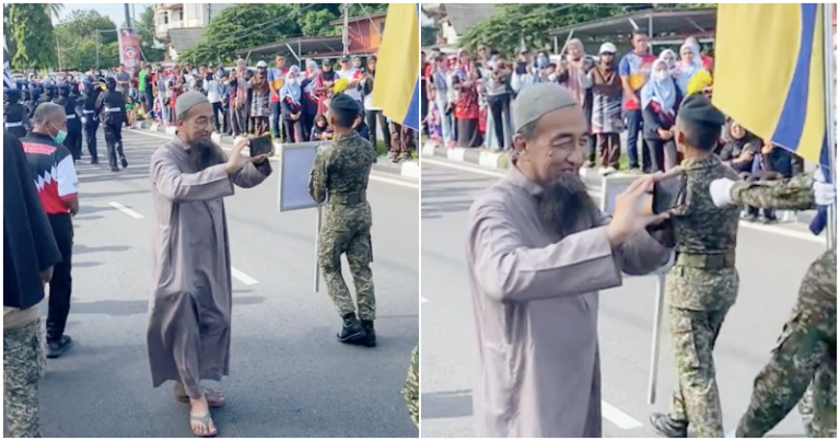 Gigih tangkap gambar perarakan, gelagat UAI curi perhatian ramai ...