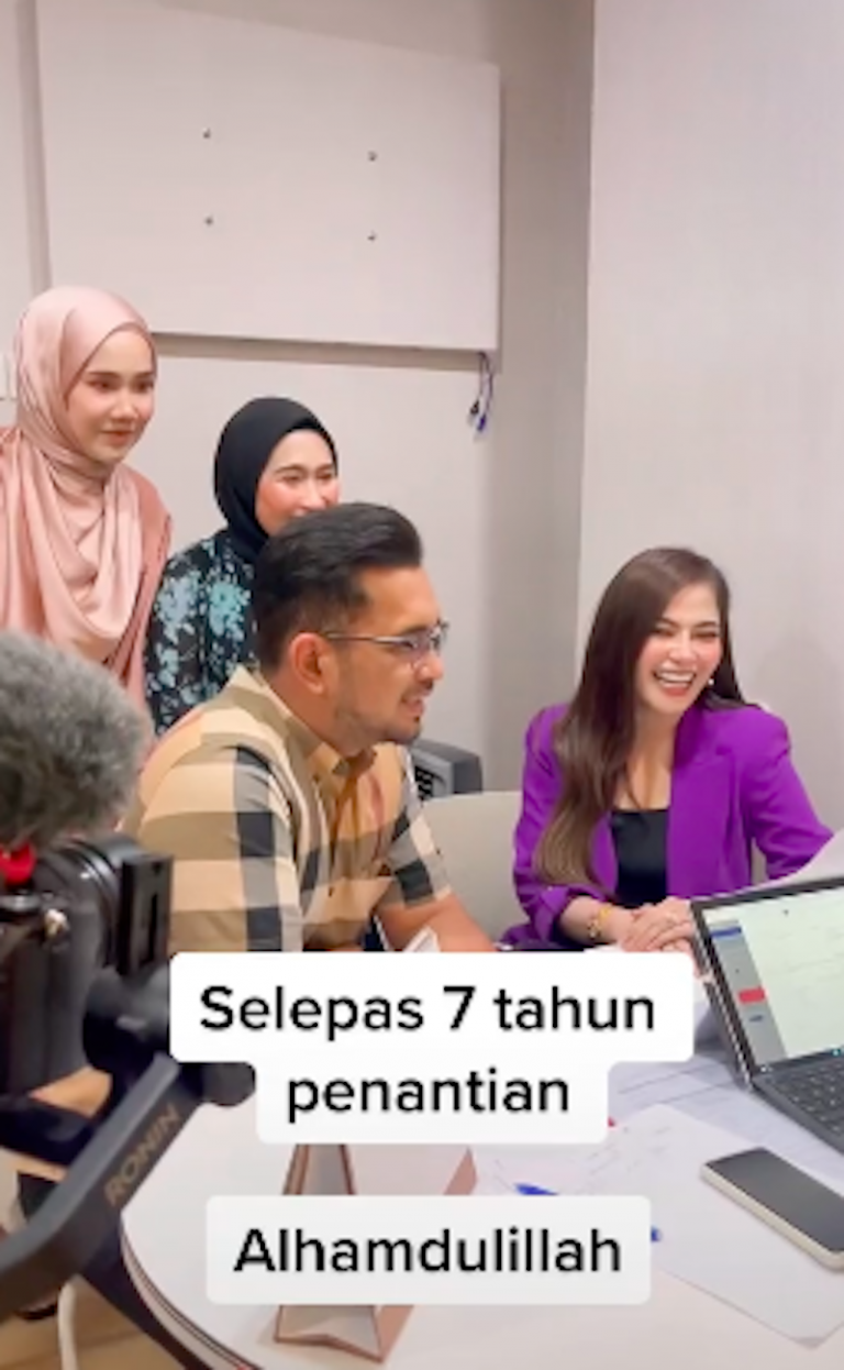 Penantian 7 tahun berakhir, Madammu kini hamil lima minggu