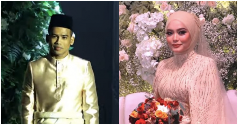 Tahniah! Dengan sekali lafaz, Syifa Melvin sah bergelar isteri Safawi Rasid