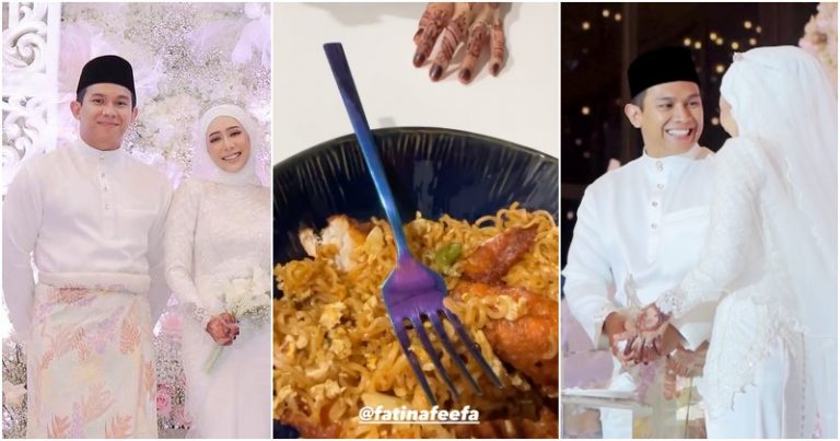 Aliff syukur Fatin Afeefa masak ‘maggi’, menu pertama selepas jadi ...