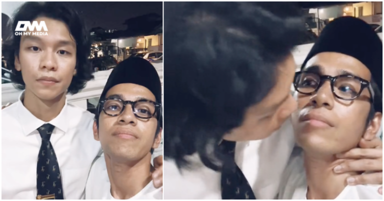 Amat merisaukan! Detik Nadhir Nasar cium pipi Naim Daniel curi ...