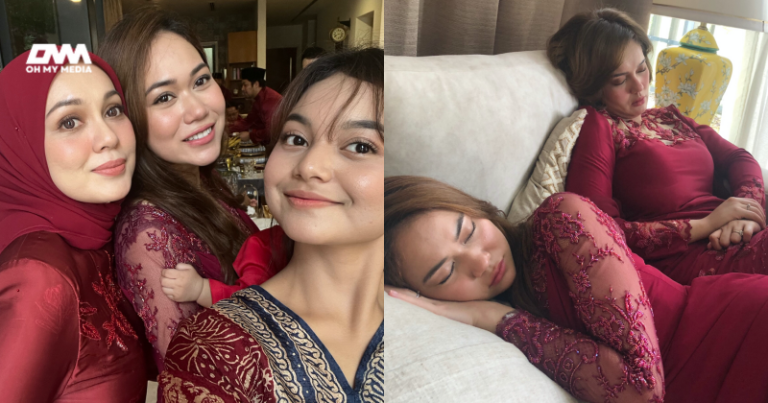 Uqasha Senrose & Raysha Rizrose bagai 'sleeping beauty', tampak penat ...
