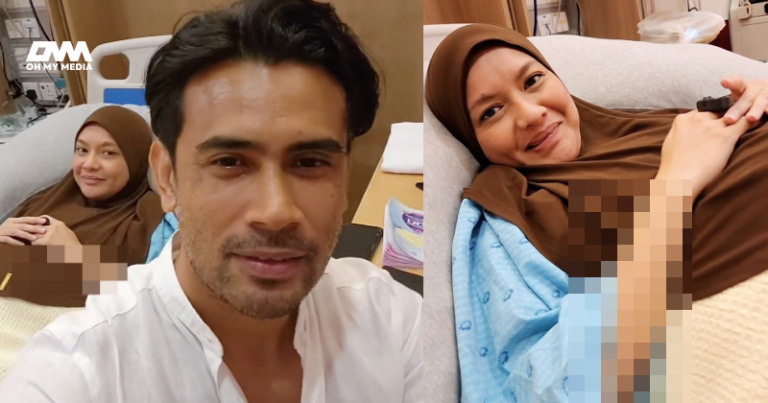 Remy Ishak kini dah jadi 'hot daddy', isteri selamat bersalin anak sulung!