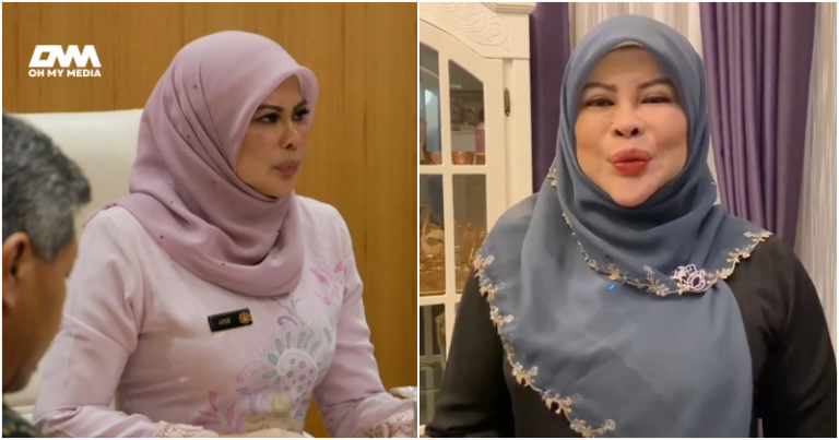 Kongsi video ucapan Maal Hijrah, bentuk dagu Rina Harun jadi perhatian ...