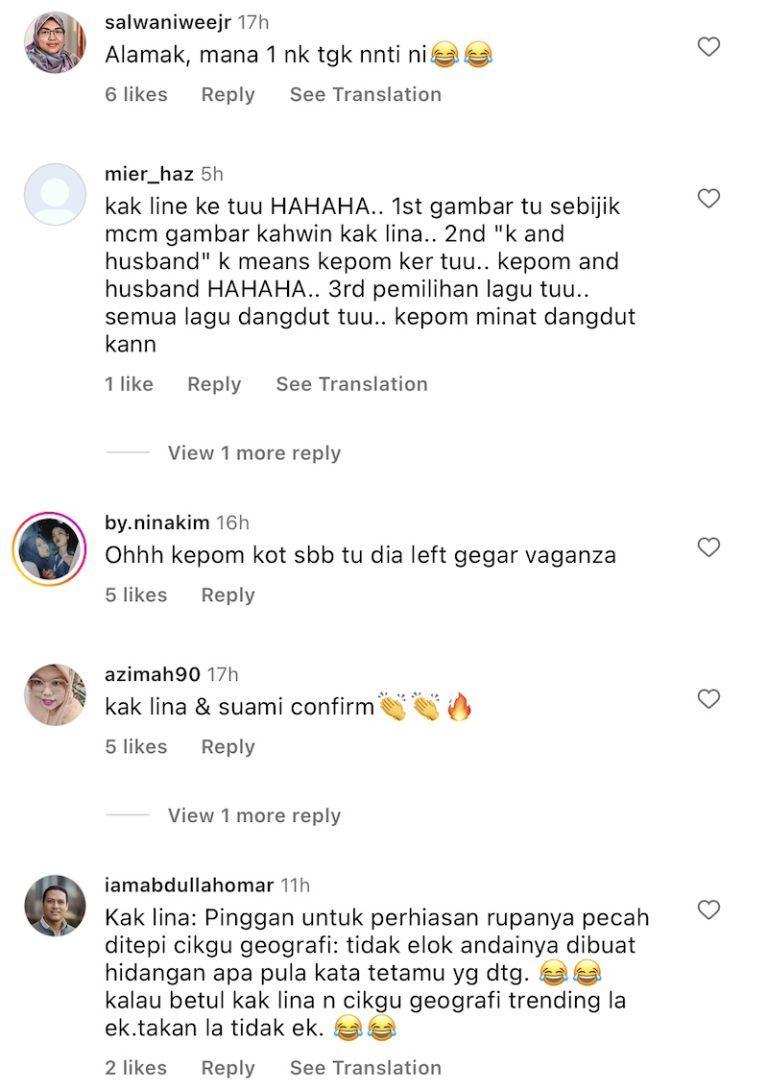 Poster macam gambar kahwin, Kak Lina & suami sertai Famili Duo?