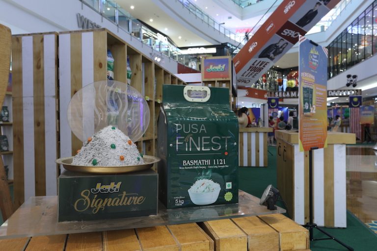Beras habis? Jangan risau, JATI ‘supply’ Basmathi seumur hidup!