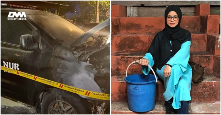 Van jenazah hangus terbakar, Norkhiriah reda 'saham akhiratnya' dijilat api