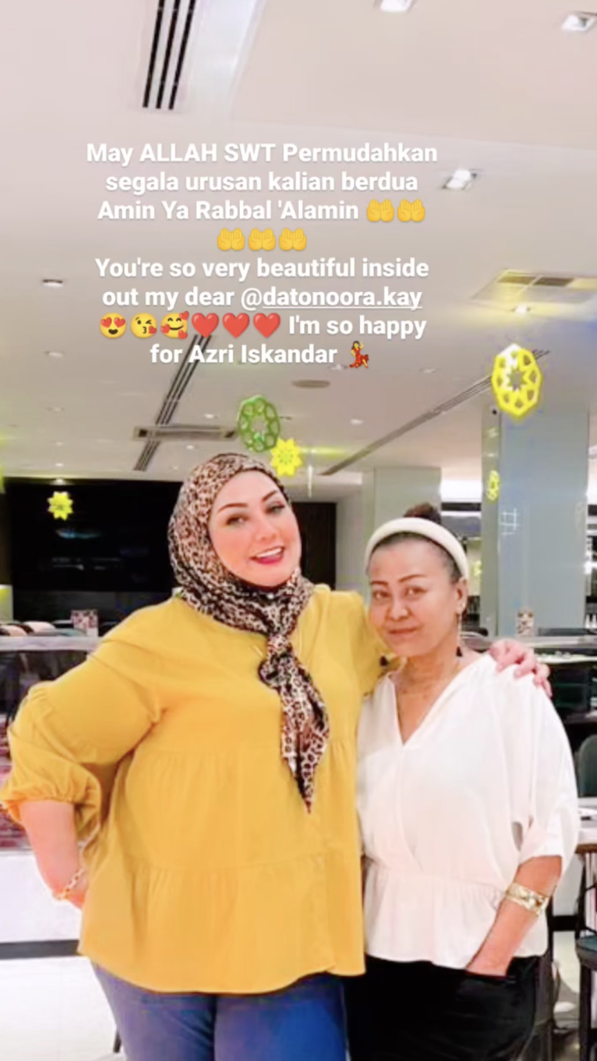 Tiada lagi Dr Azra, Ellie Suriaty jumpa kekasih baru Azri Iskandar