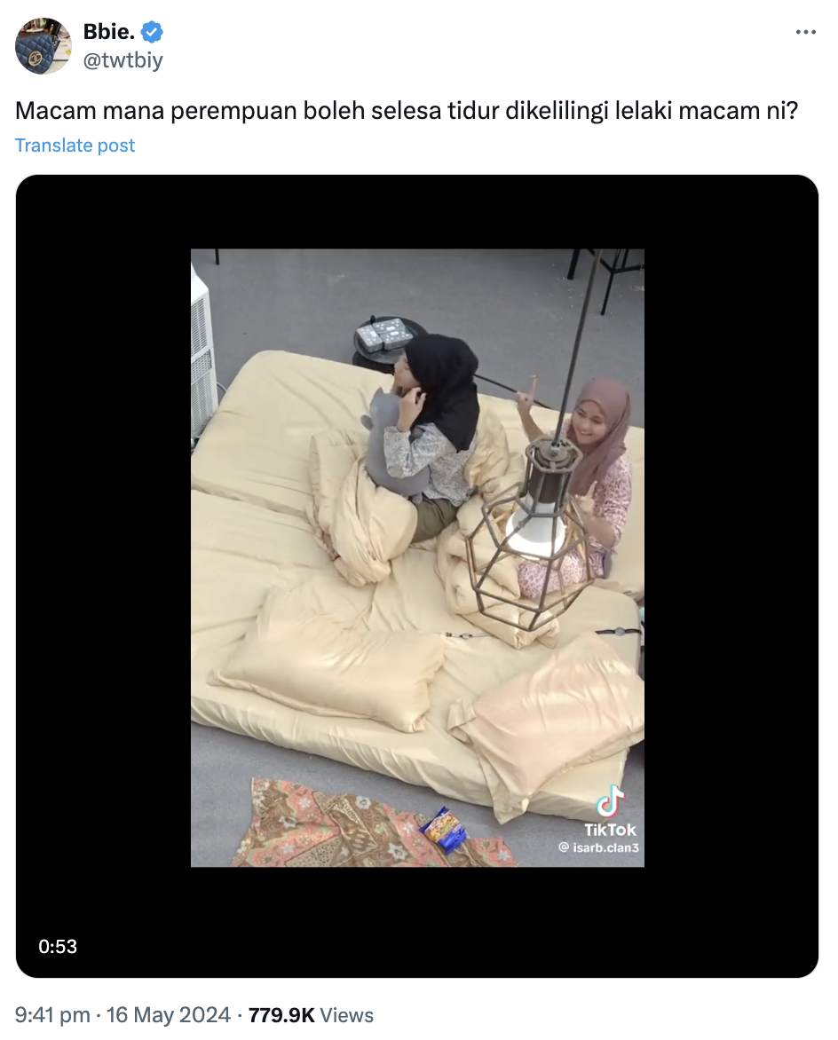 Konten Isa Isarb diselar ramai, beri lelaki & wanita duduk serumah ...