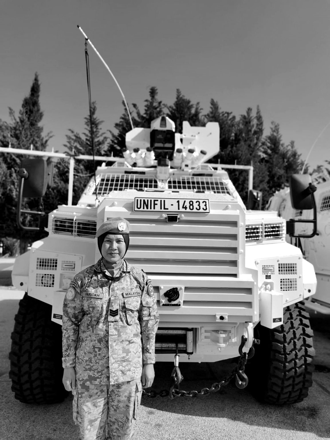 Sarjan Faridah anggota Malbatt meninggal dunia dalam misi UNIFIL di Lubnan