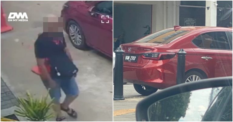 Nekad buat jahat! Lelaki bawa lari kereta sekali dengan penumpang