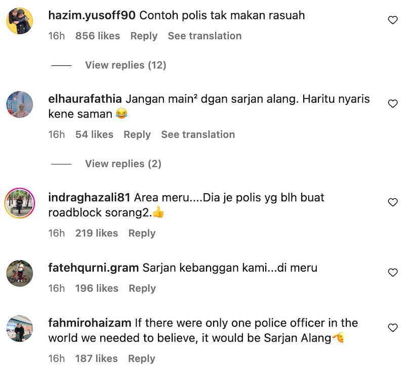 Alif Satar teruja dapat jumpa Sarjan Alang -"Semoga dia masuk syurga ...
