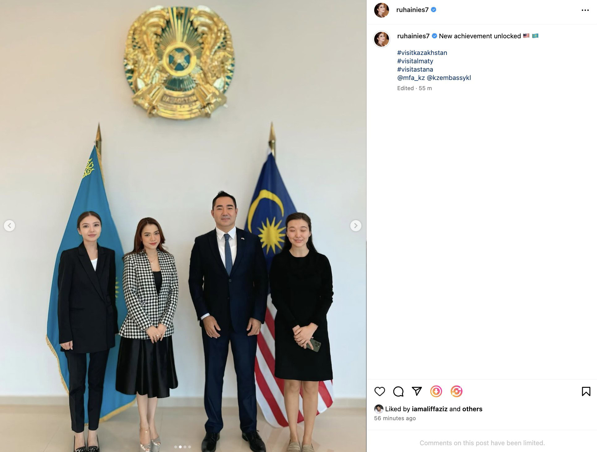 Ruhainies bergambar di kedutaan Kazakhstan di Malaysia -"New ...