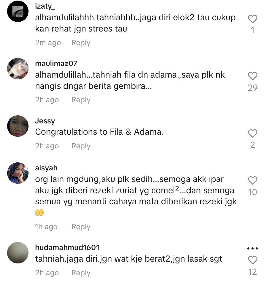 Fila Amir disahkan hamil selepas 5 tahun jalani IVF, tiub fallopio juga ...