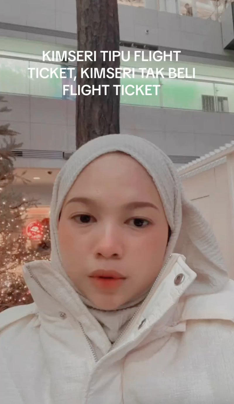 Wanita dakwa Kim Seri palsukan tiket flight, nama tiada dalam senarai ...