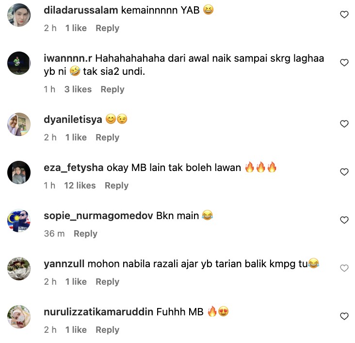 "Ni baru MB kami sempoi” -MB Selangor muncul dalam MV lagu raya Nabila ...