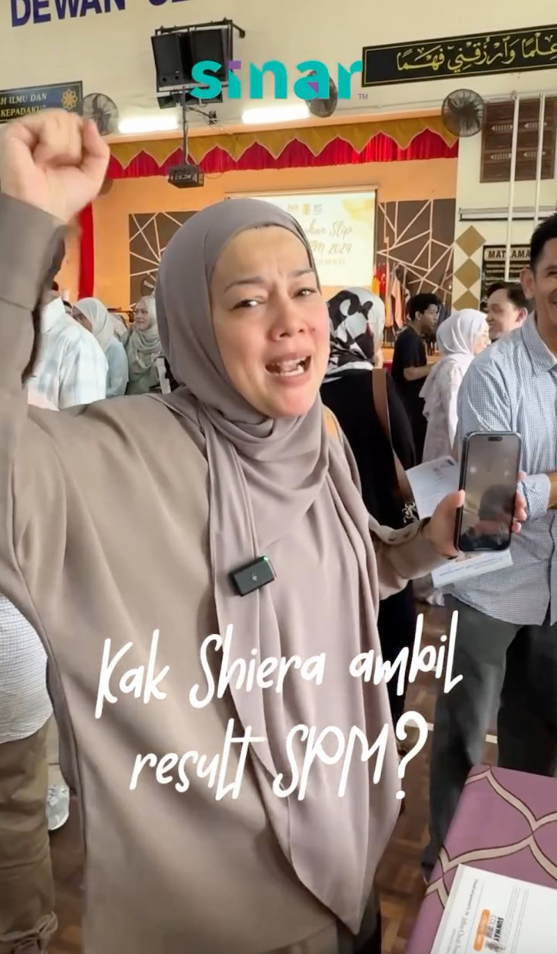 Sharifah Shahirah tetap bangga anak dapat 1A SPM - "Tanda peroleh ...