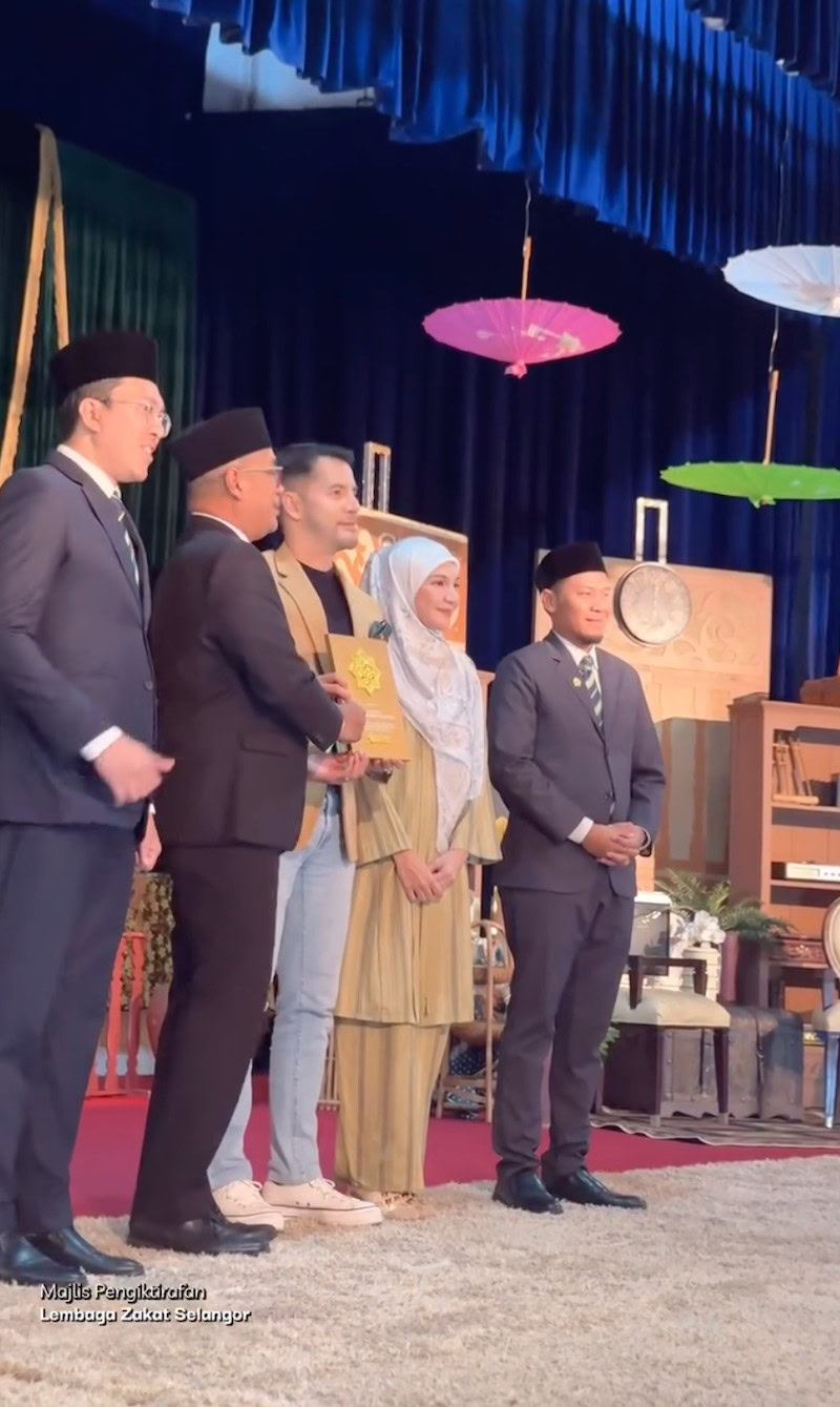Aliff Syukri luah syukur, diiktiraf penyumbang zakat tertinggi di ...