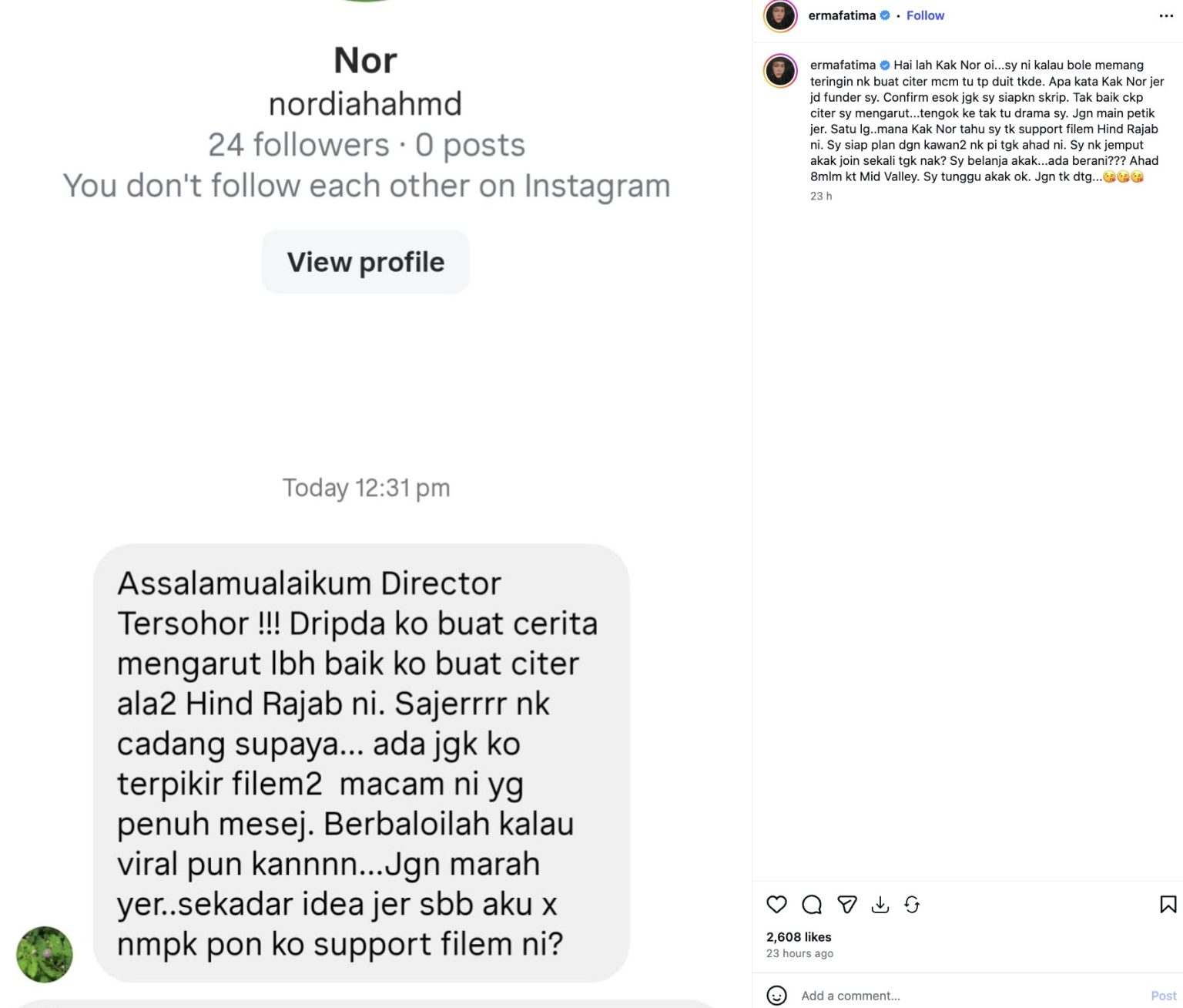 Erma Fatima bidas kritikan buat karya mengarut -“Tengok atau tak drama ...